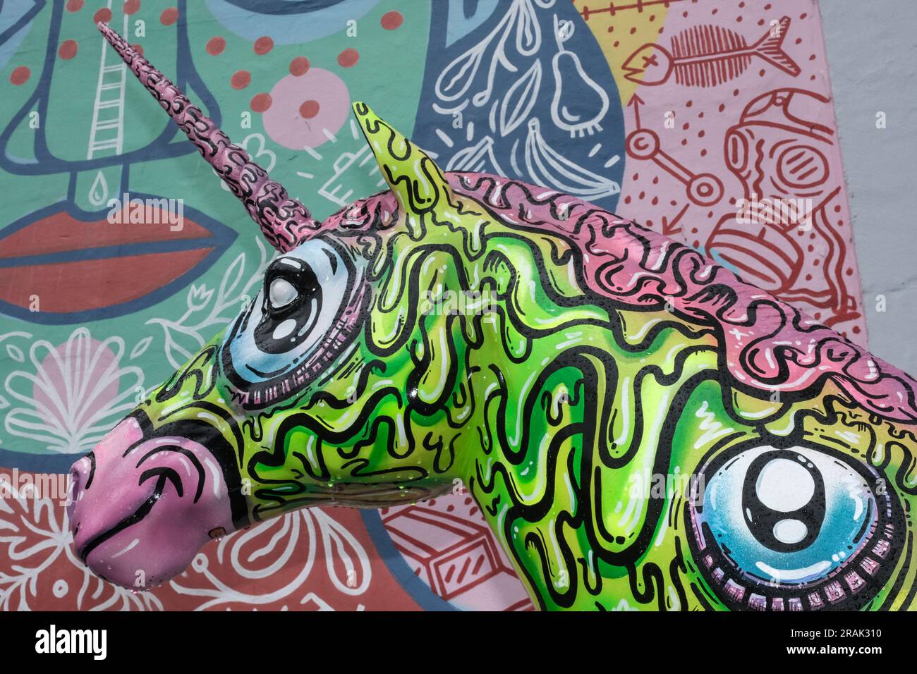 Bristol, UK. 4th July, 2023. Bristol's latest art trail features ...