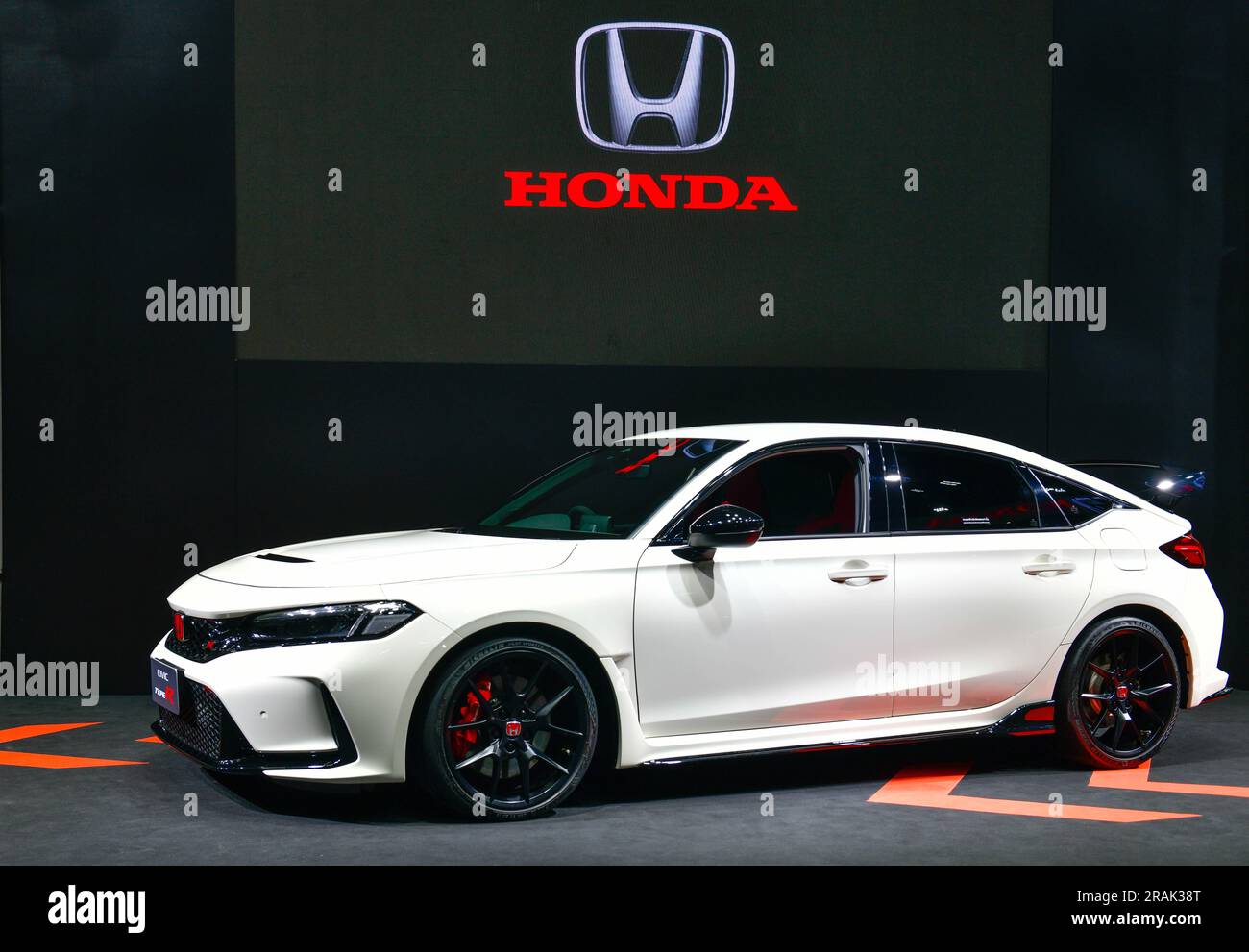 BANGKOK, THAILAND - JULY 28,2023 :All New Honda Civic Type R (FL5) 2.0 Vtec Turbo 330 hp ...