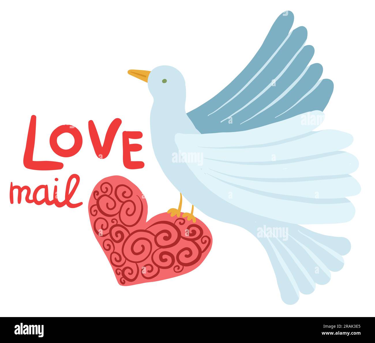 Mail bird Cut Out Stock Images & Pictures - Alamy
