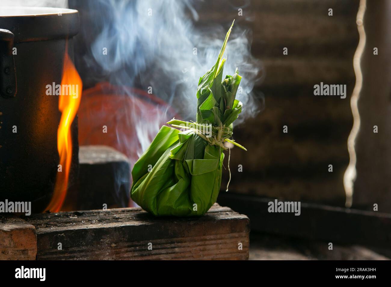 The patarashca consists of a dish with ingredients from the region ...