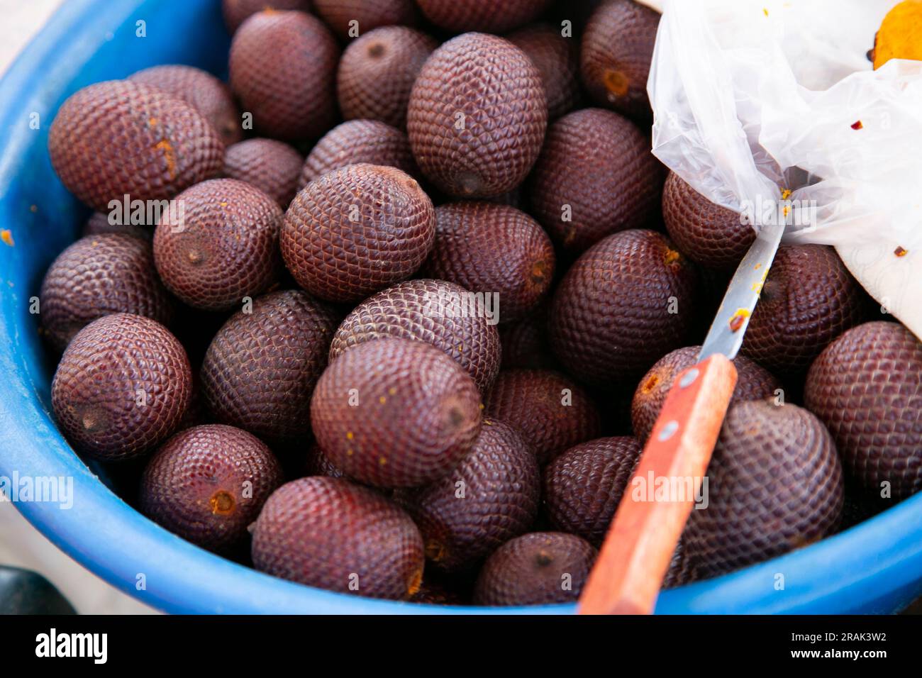 The aguaje is the fruit of a palm tree widely cultivated in the humid ...