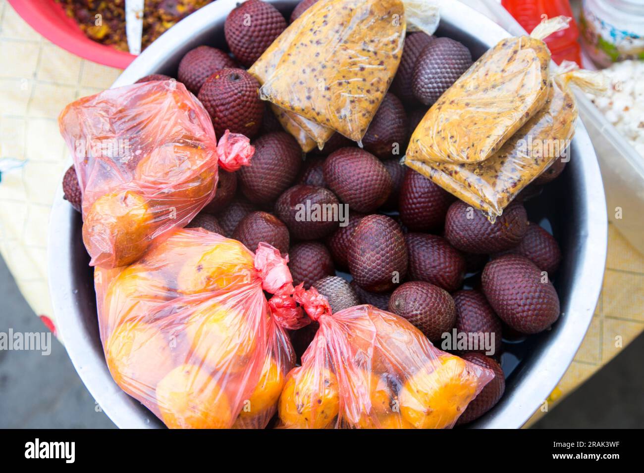 The aguaje is the fruit of a palm tree widely cultivated in the humid ...