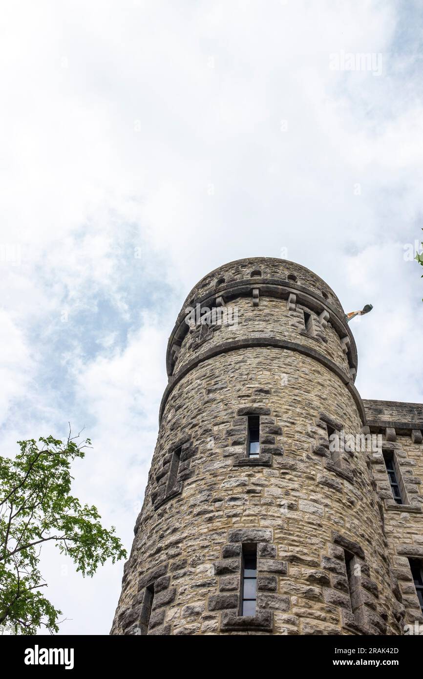 Tower of The Keep Military Museum, Dorchester, Dorset, UK Stock Photo ...