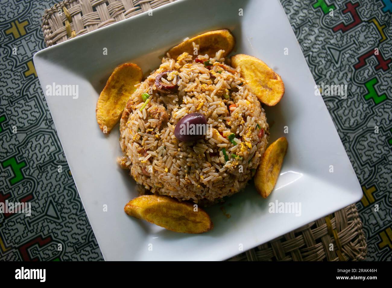 Arroz Charapa is a variant of the traditional Peruvian chaufa rice, but ...