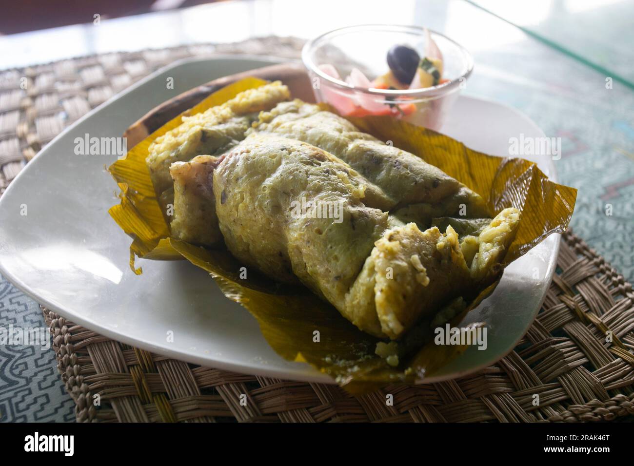 The Juane is a typical dish of the Peruvian jungle. Is made from rice ...