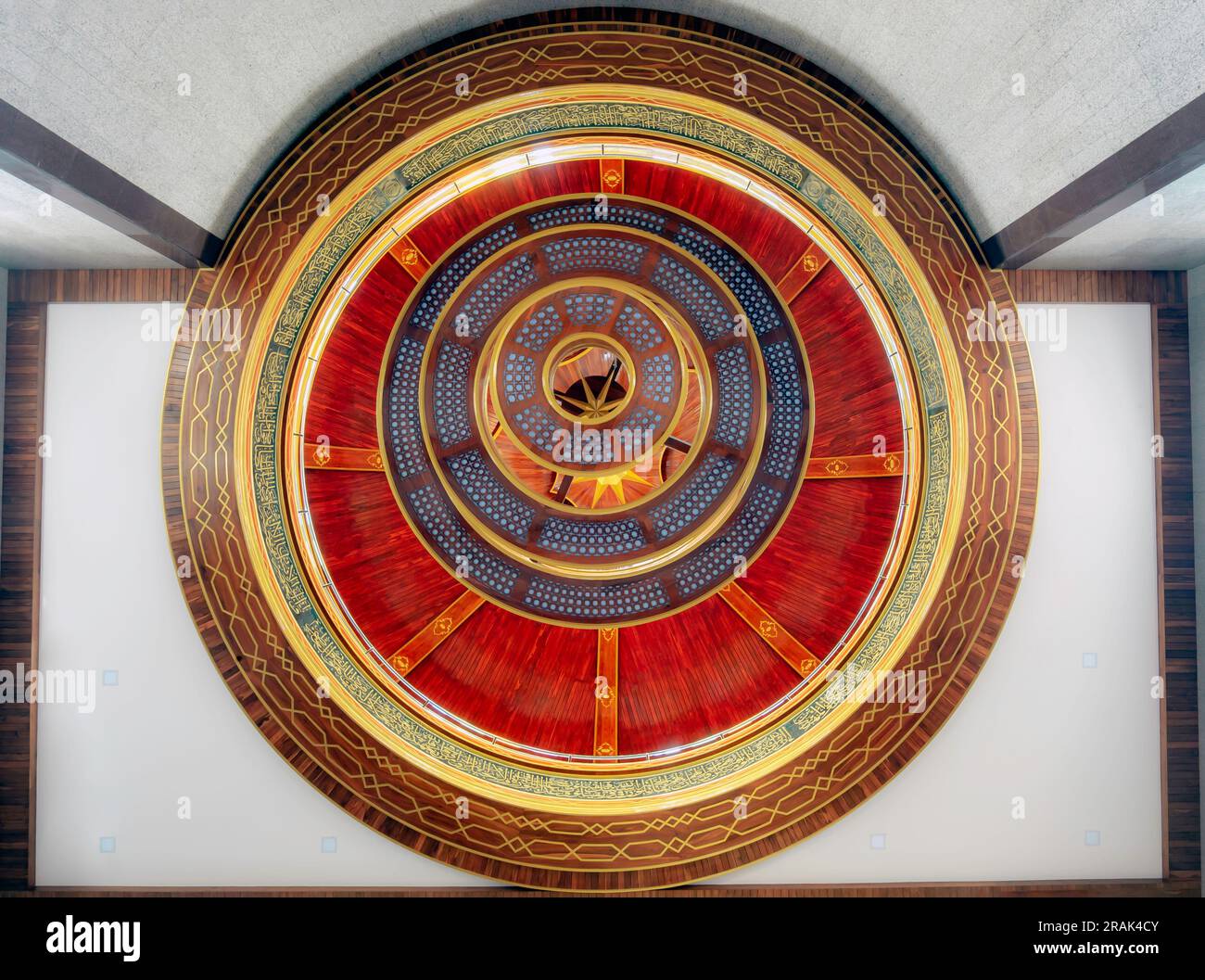 Bangkok, Thailand - June 23, 2023 - Look up to the ceiling has the ...