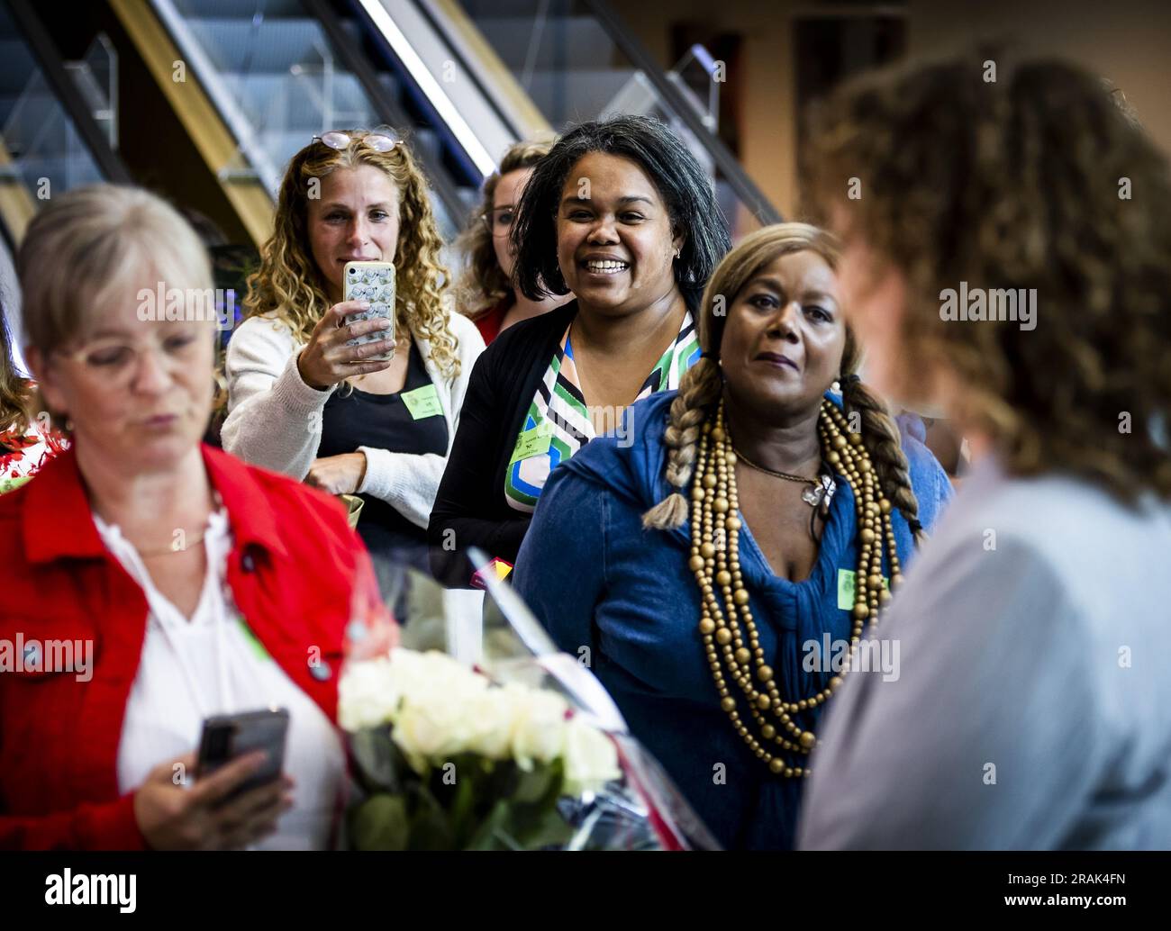 THE HAGUE - Netherlands, 04/07/2023, Parents from the benefits scandal ...