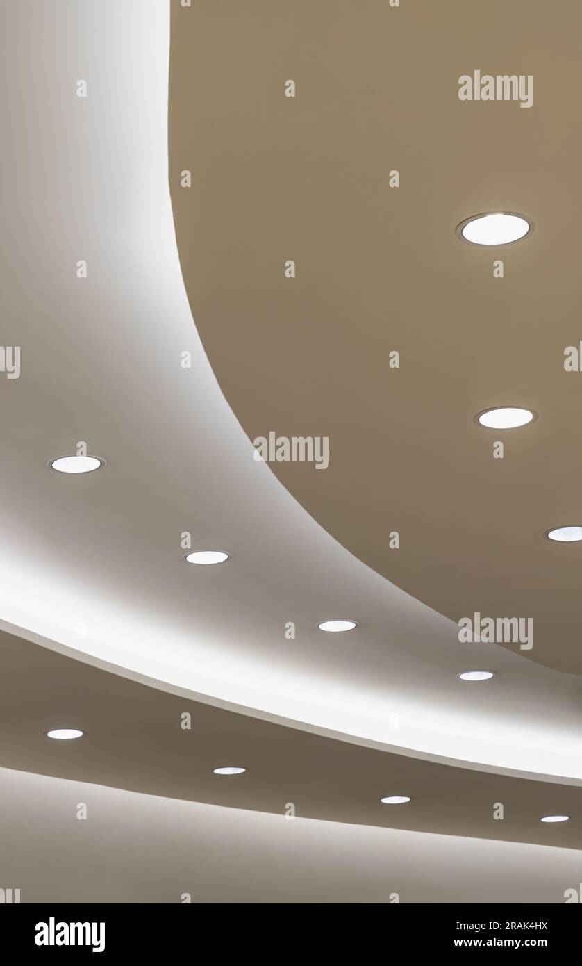 Recessed lighting ceiling hi-res stock photography and images - Alamy