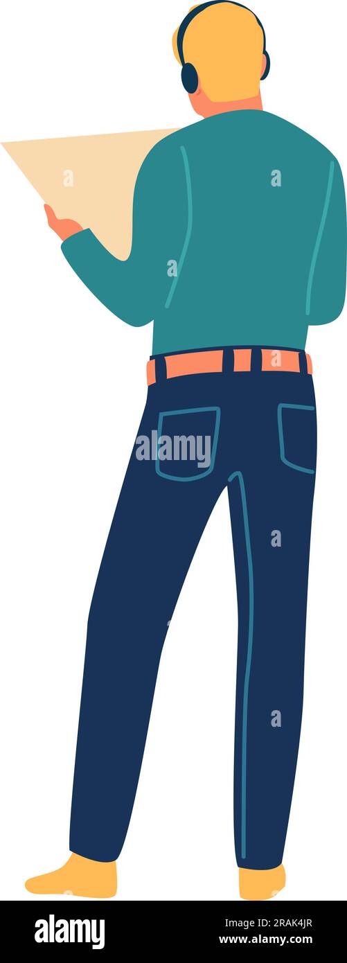 Tourist on back in Cut Out Stock Images & Pictures - Alamy