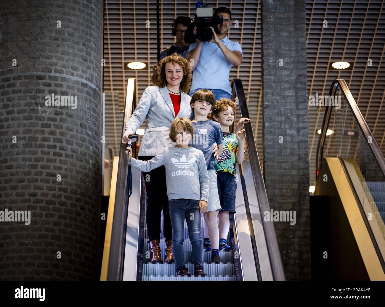 THE HAGUE - Netherlands, 04/07/2023, Parents from the benefits scandal ...