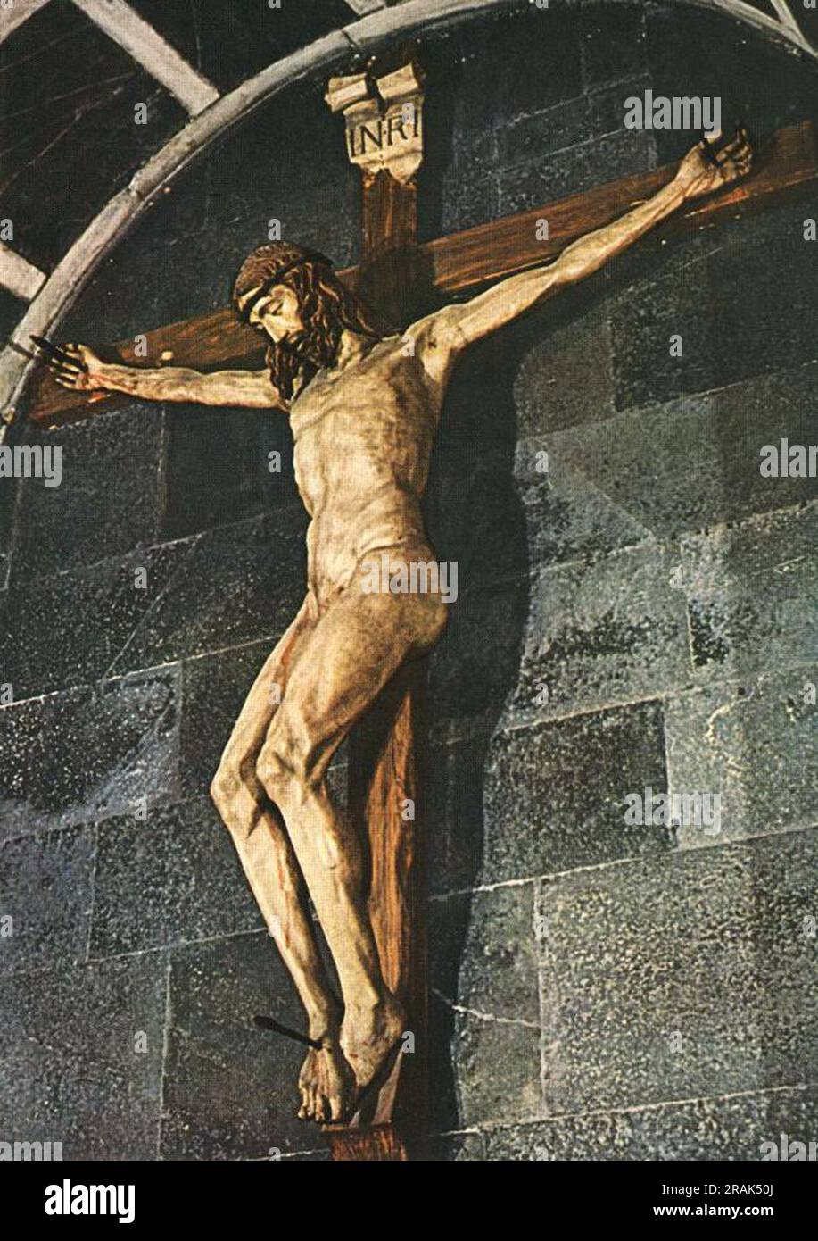 Crucifixion c.1410; Italy by Filippo Brunelleschi Stock Photo - Alamy