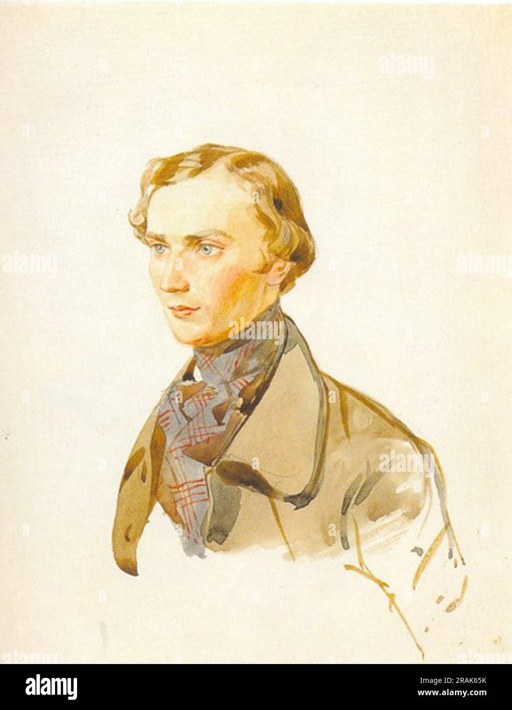 Ivan Riboper 1840 by Karl Bryullov Stock Photo - Alamy