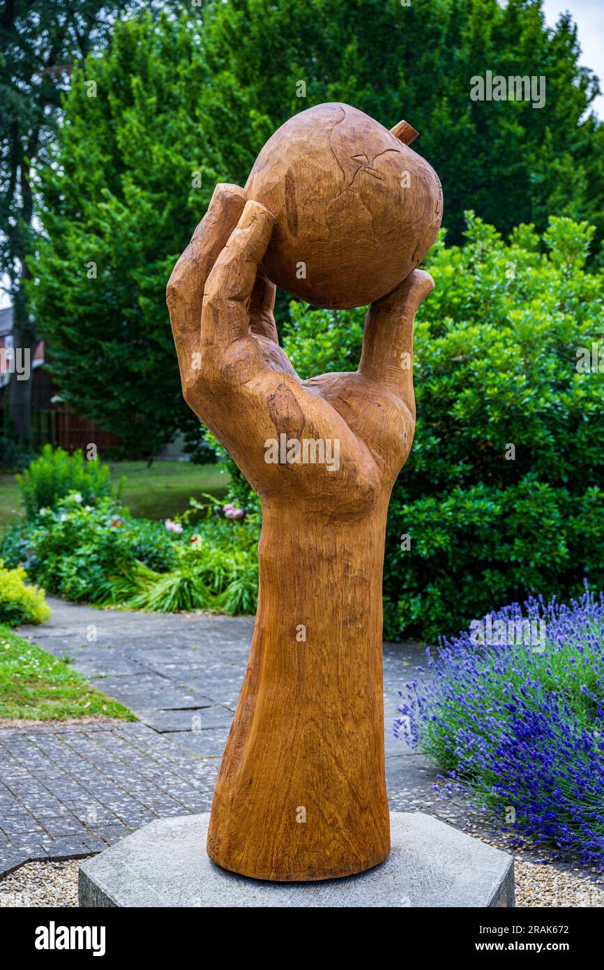 Grantham, Lincolnshire, UK. 4th July 2023. A recently unveiled ...