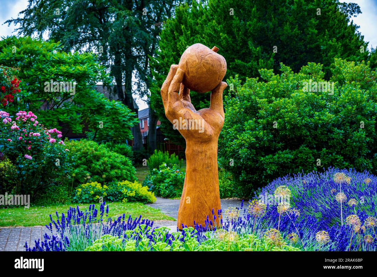 Grantham, Lincolnshire, UK. 4th July 2023. A recently unveiled ...