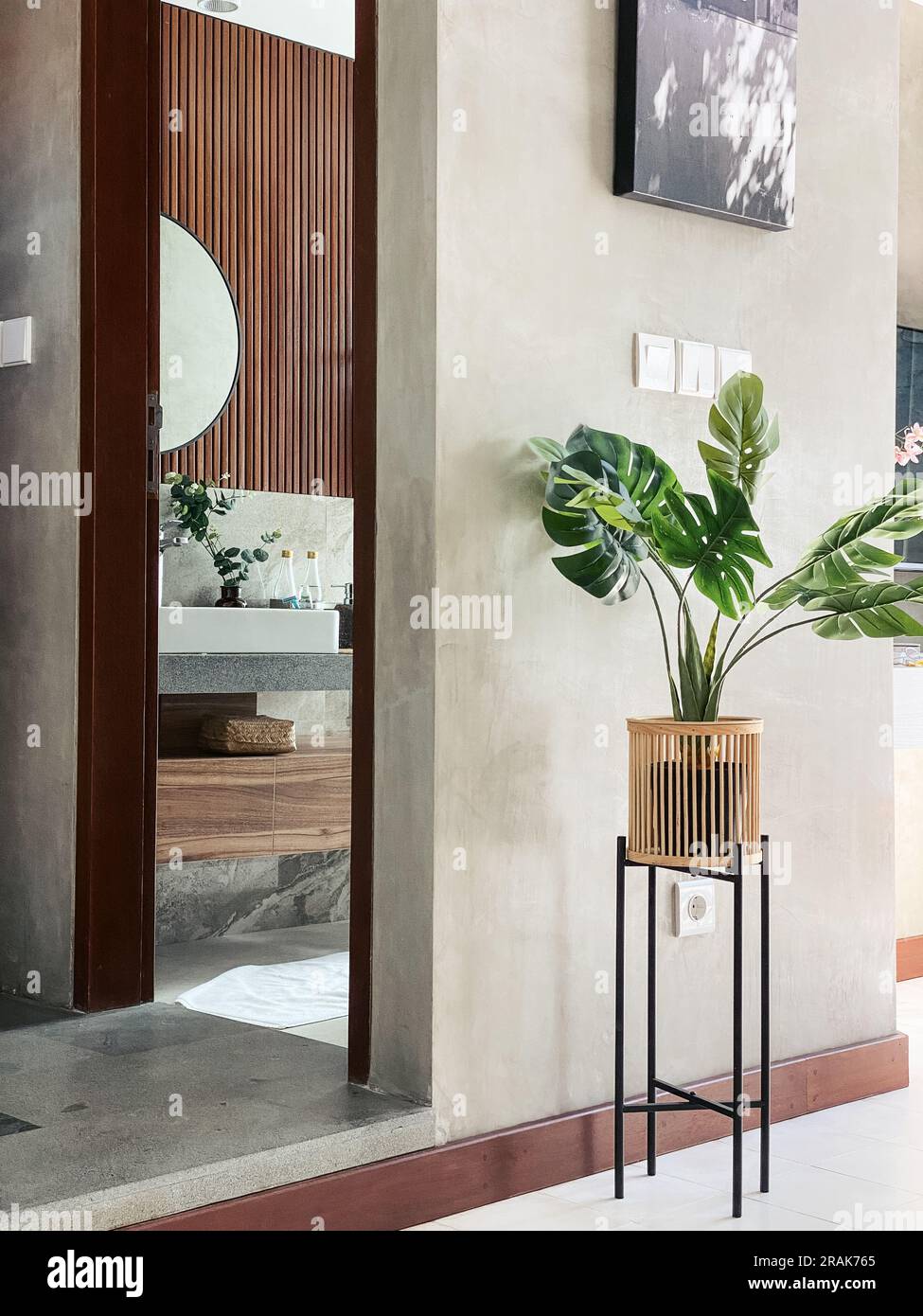 Interior wash room hand basin hi-res stock photography and images - Alamy