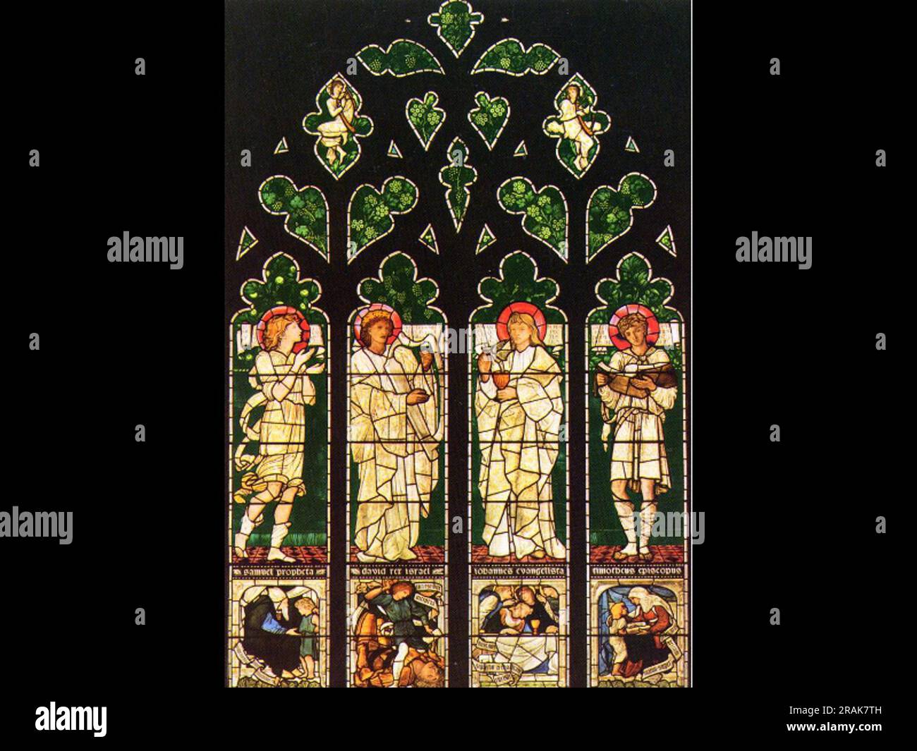 The Vyner memorial window by Edward Burne-Jones Stock Photo - Alamy