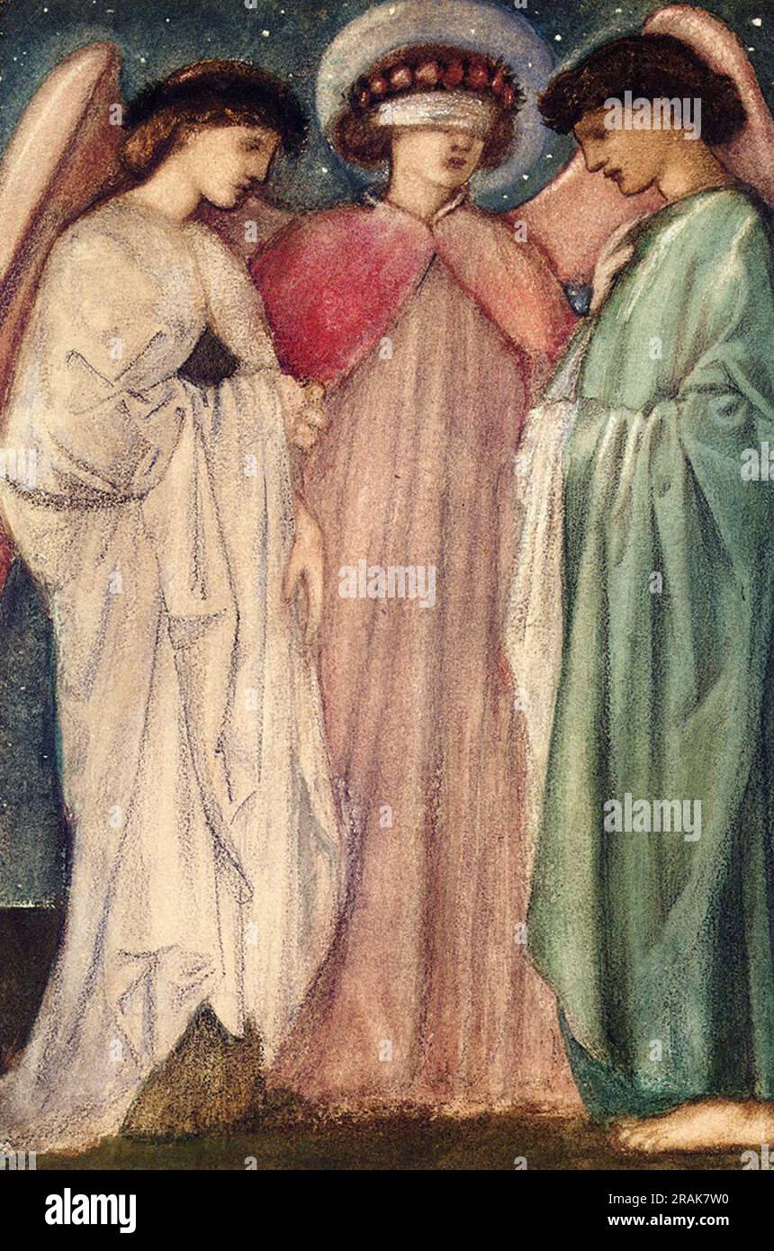 The First Marriage by Edward Burne-Jones Stock Photo - Alamy