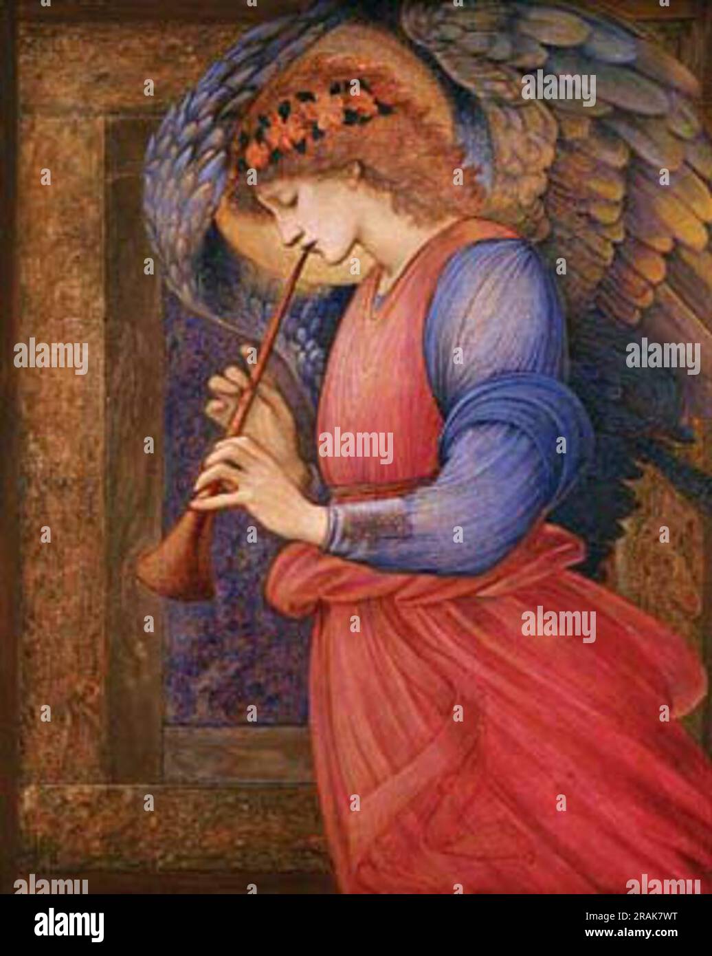 Burne jones angel flageolet hi-res stock photography and images - Alamy