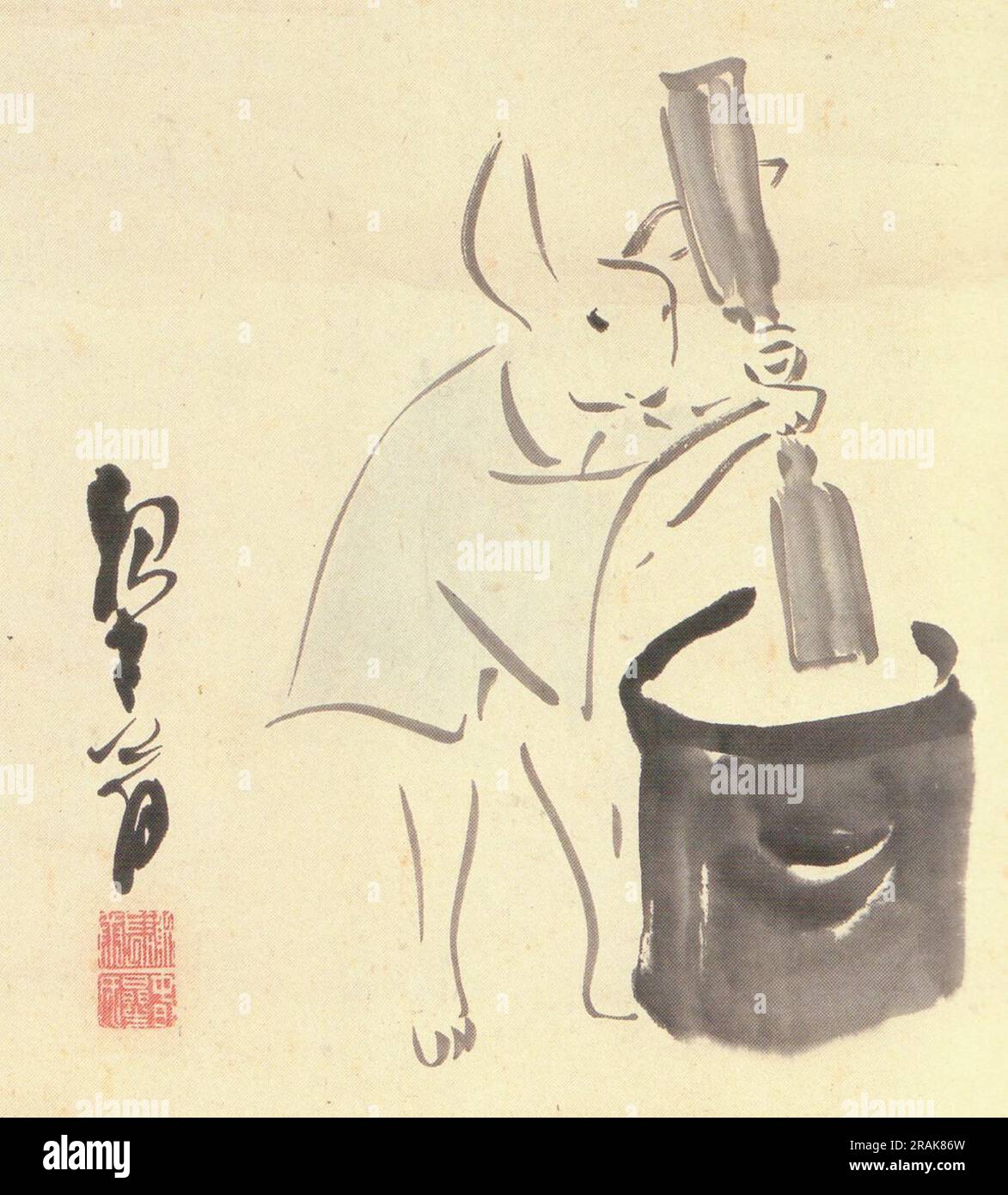 Untitled by Yosa Buson Stock Photo - Alamy