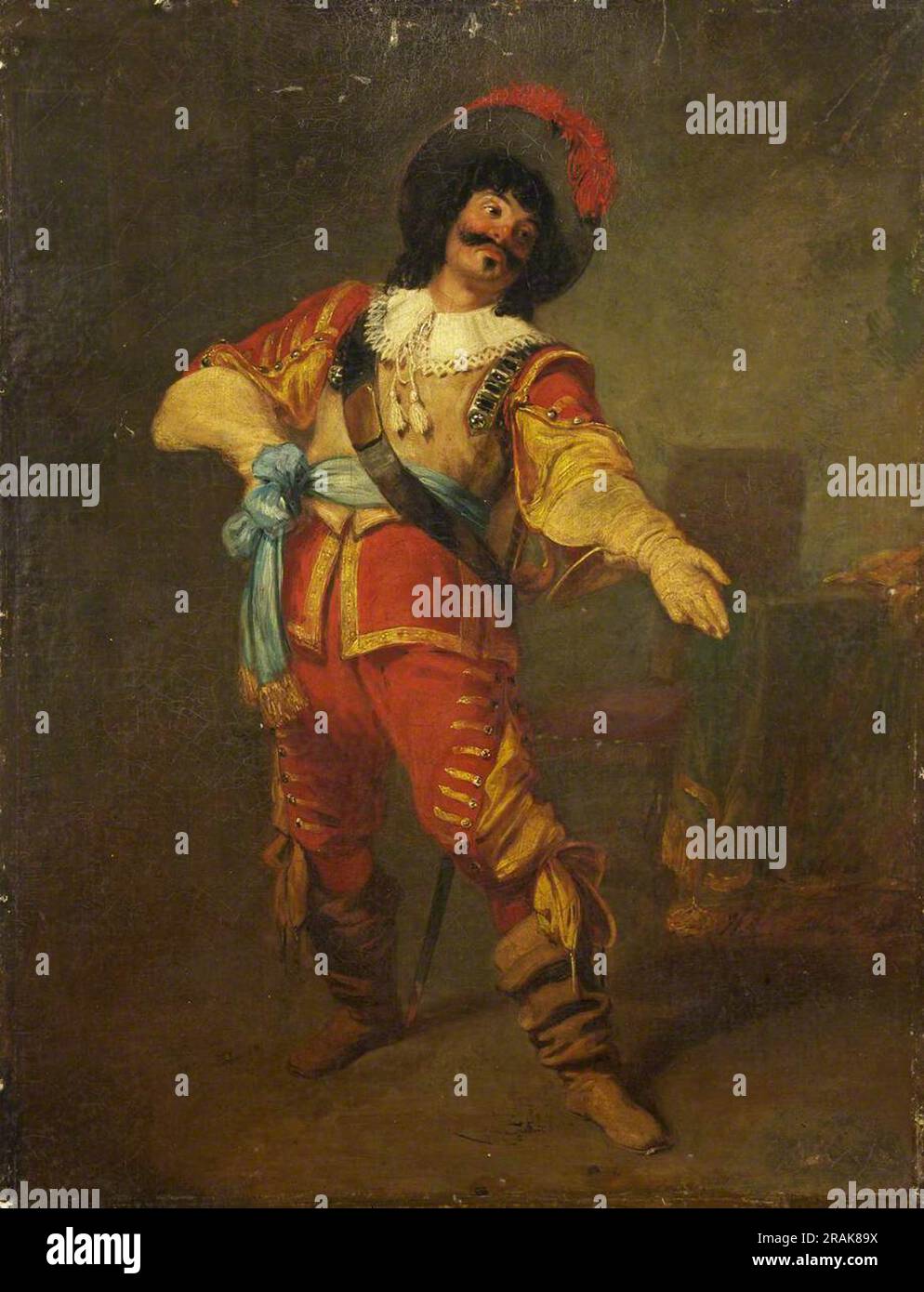 John Cooper as Captain Mouth in 'The Bride of Ludgate' by Robert ...