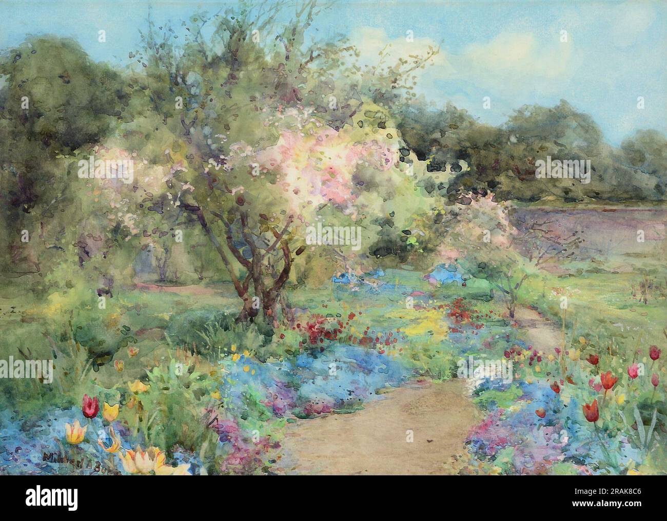 The Garden at Kilmurry by Mildred Anne Butler Stock Photo - Alamy