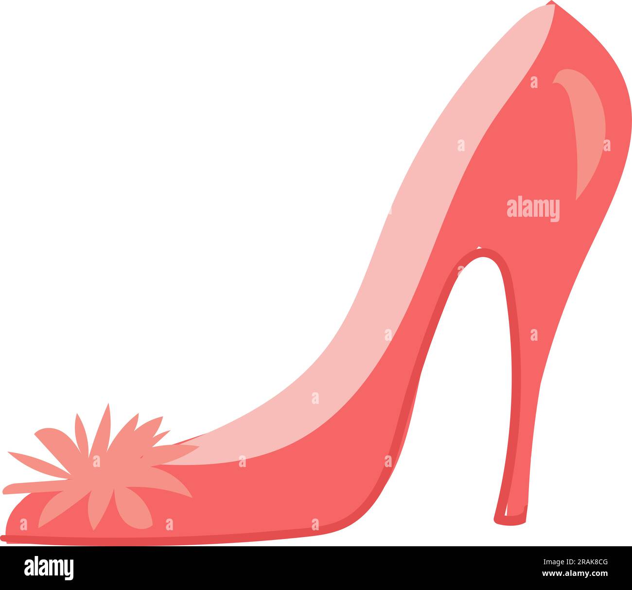 High heel shoe illustration hi-res stock photography and images - Alamy