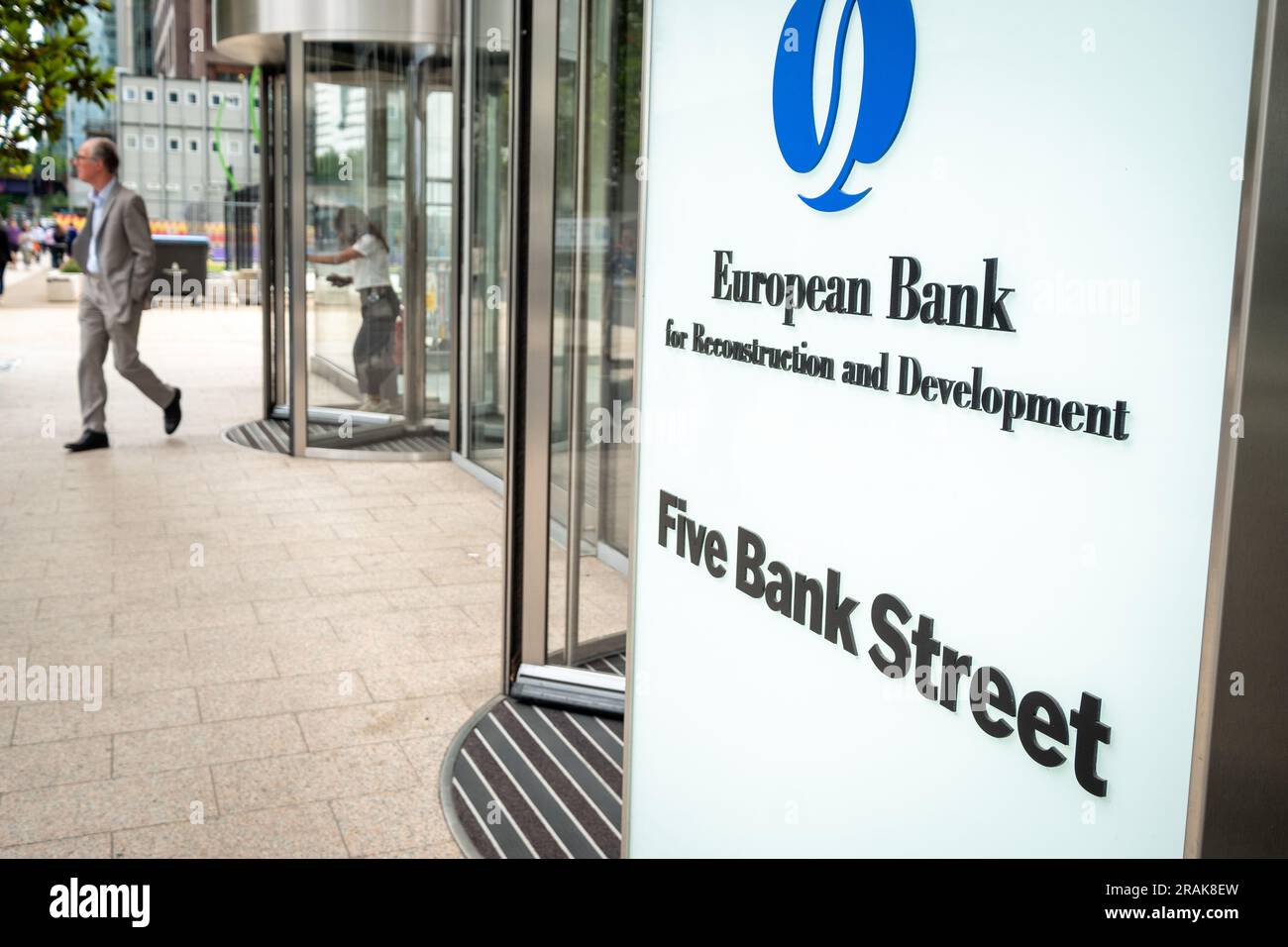 London- June 2023: European Bank for Reconstruction and Development in ...