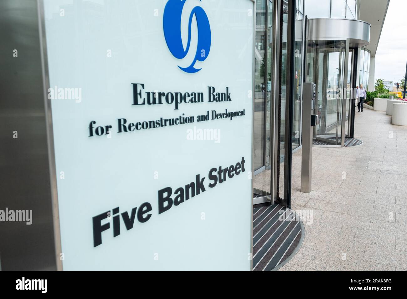 London- June 2023: European Bank for Reconstruction and Development in ...