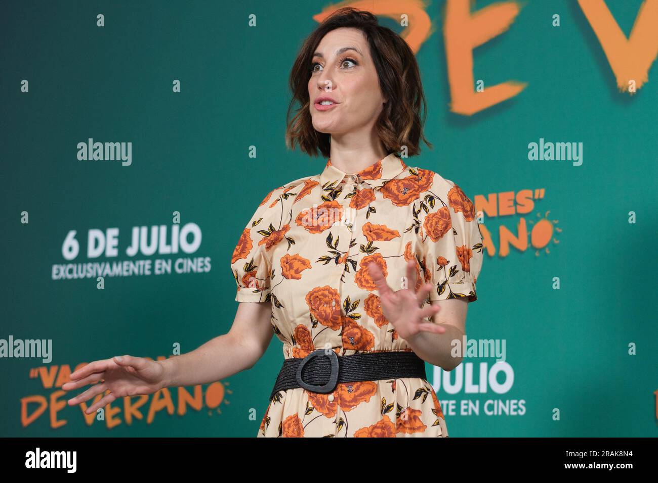 Cristina Gallego attends the photocall for "Vacaciones De Verano" at ...
