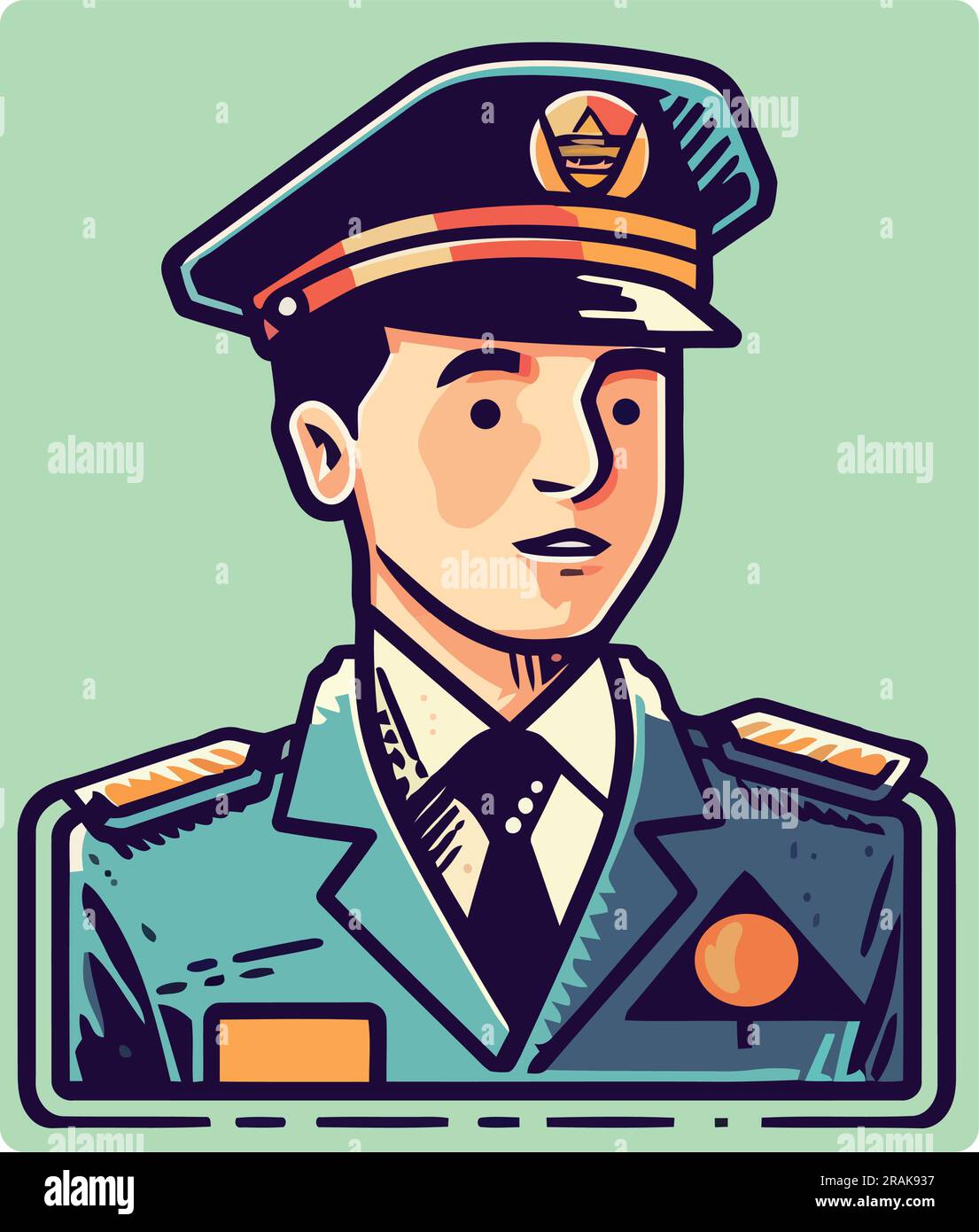 Working for the army Stock Vector Images - Alamy