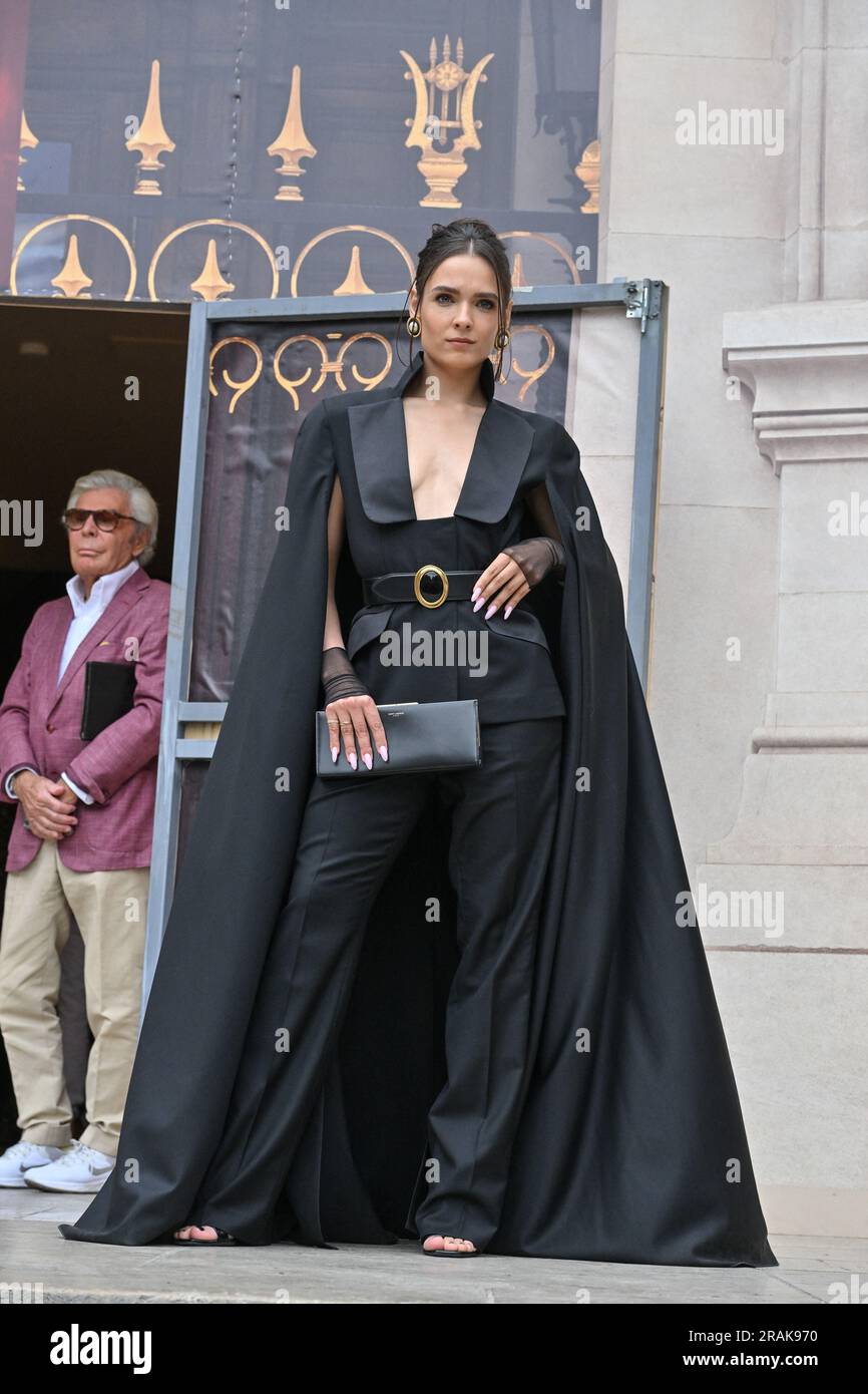 Paris, France. 04th July, 2023. Yuliya Prokip at Stephane Rolland show during Haute Couture ...