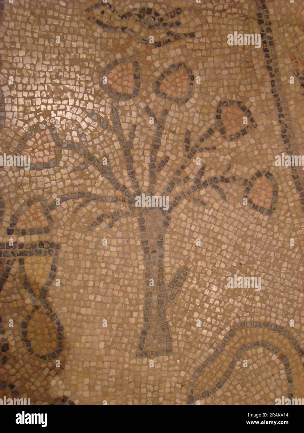 Beth Alfa Synagogue Mosaic 527 by Byzantine Mosaics Stock Photo - Alamy