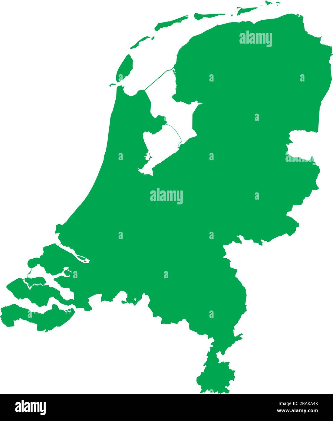 Map of netherlands Stock Vector Images - Alamy
