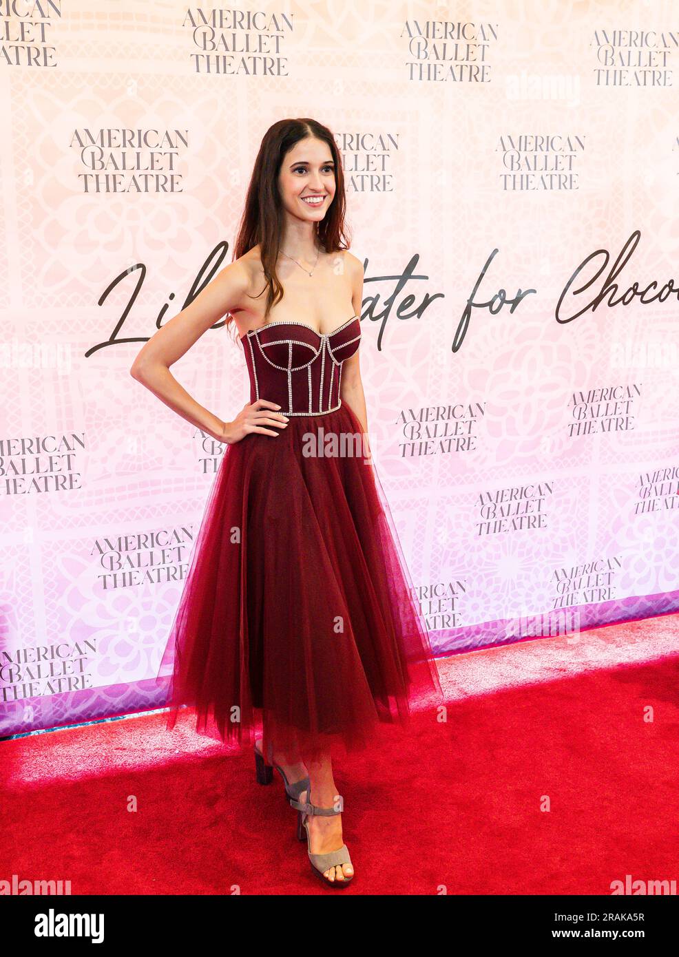 Manhattan, New York, Lincoln Center - June 22, 2023: Virginia Lensi is ...