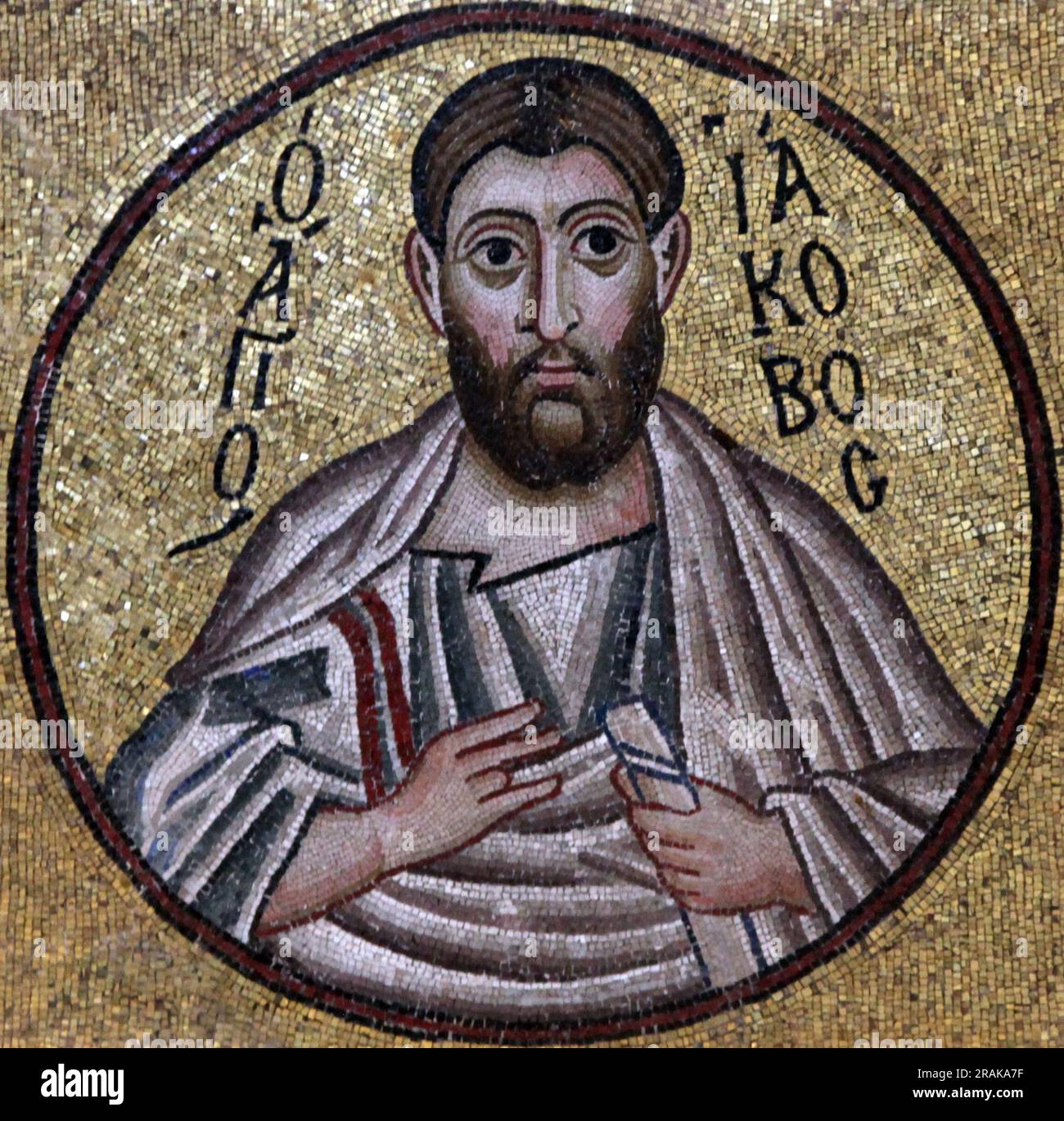S.Jacob 1025 by Byzantine Mosaics Stock Photo - Alamy
