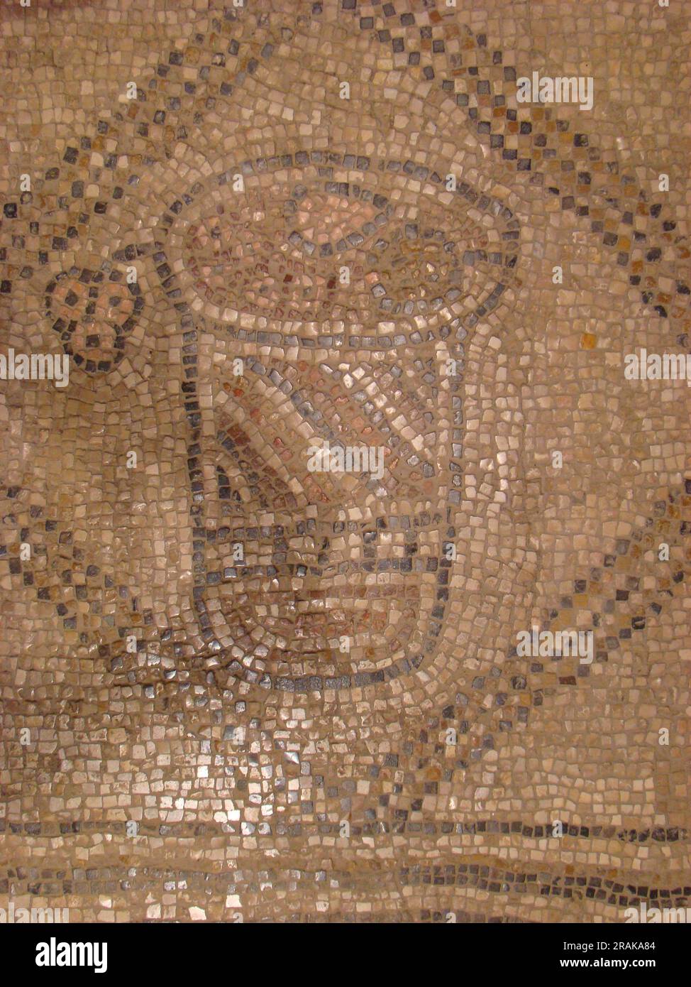 Beth Alfa Synagogue Mosaic 527 by Byzantine Mosaics Stock Photo - Alamy