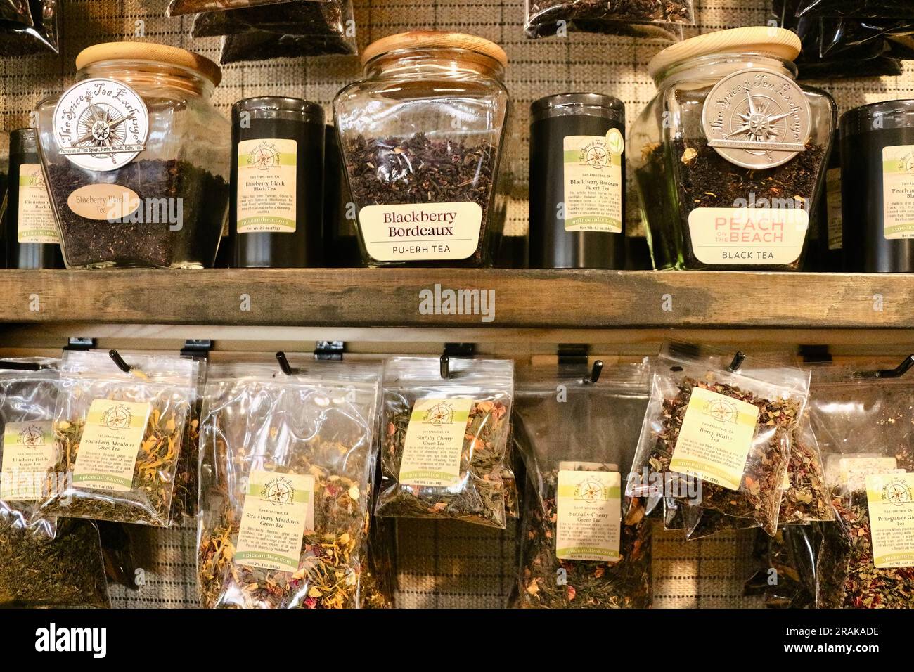 Inside tea shop hi-res stock photography and images - Alamy