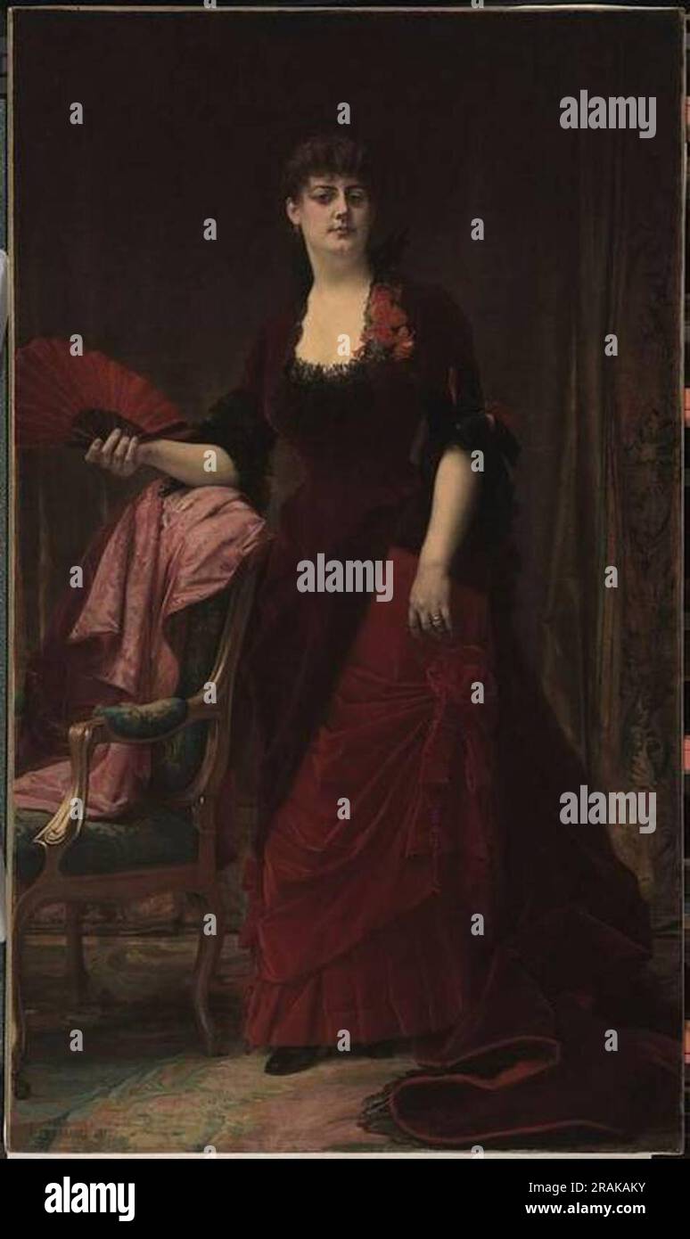 Portrait of Arabella Worsham (later Arabella Huntington) 1882 by ...