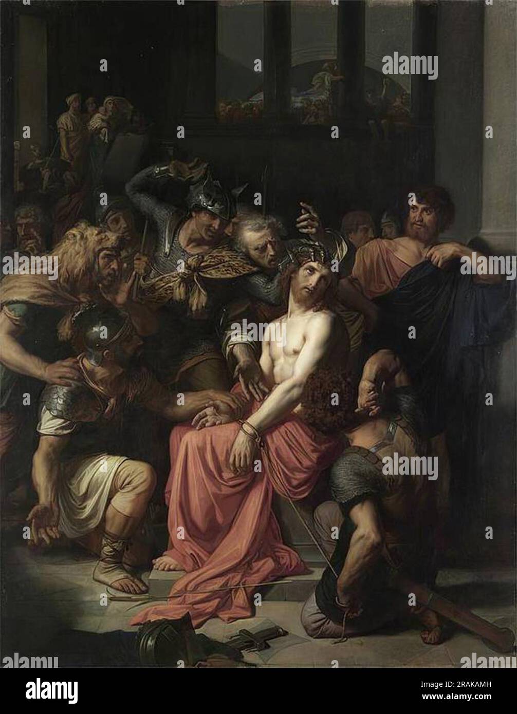 Jesus In The Pretorium 1845 by Alexandre Cabanel Stock Photo - Alamy