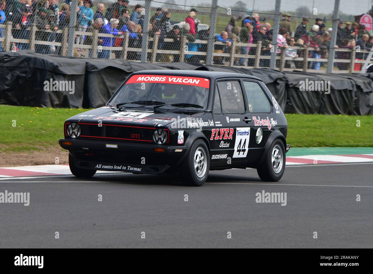 Jim Morris, Mat Jackson, Volkswagen Golf GTi Mk1, HRDC ‘Gerry Marshall ...