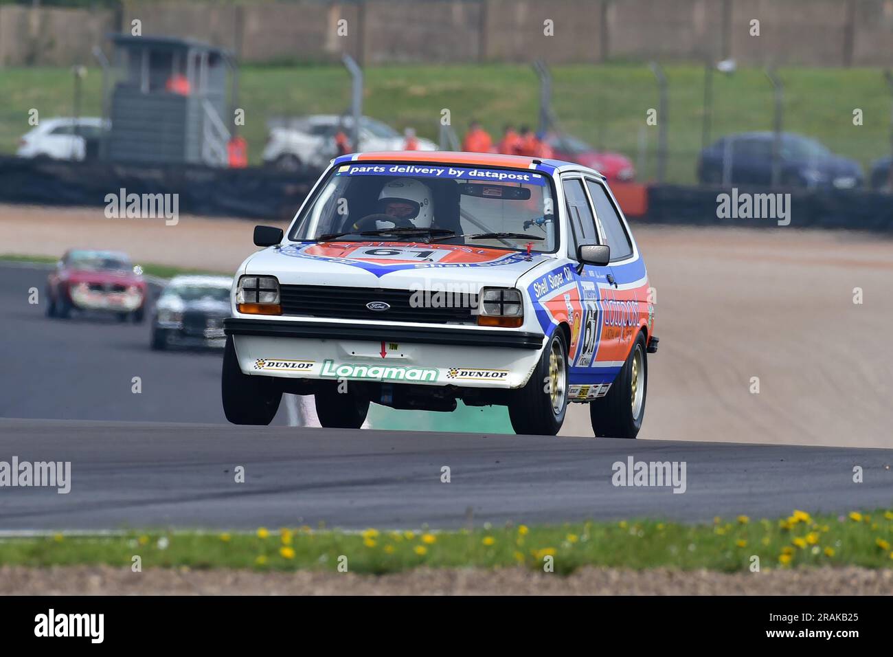 Richard Colburn, Ford Fiesta, HRDC ‘Gerry Marshall’ Trophy Series, over ...
