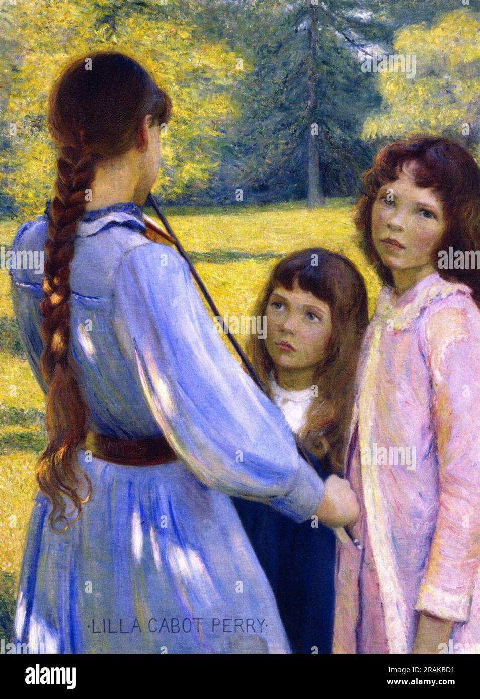 Open Air Concert 1890 by Lilla Cabot Perry Stock Photo - Alamy