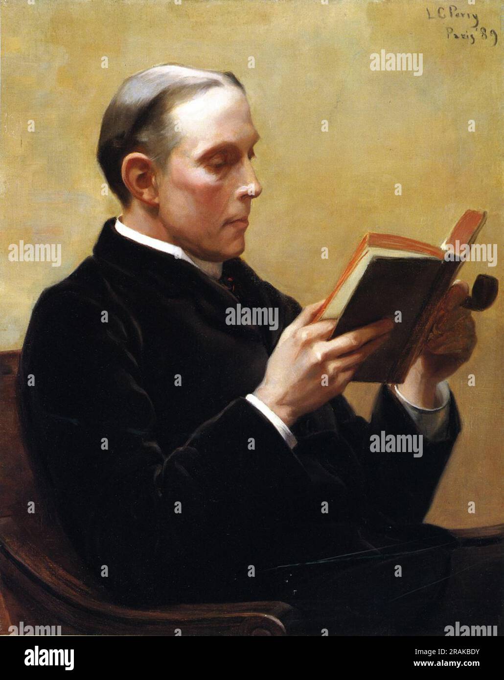 Thomas Sergeant Perry 1889 by Lilla Cabot Perry Stock Photo - Alamy