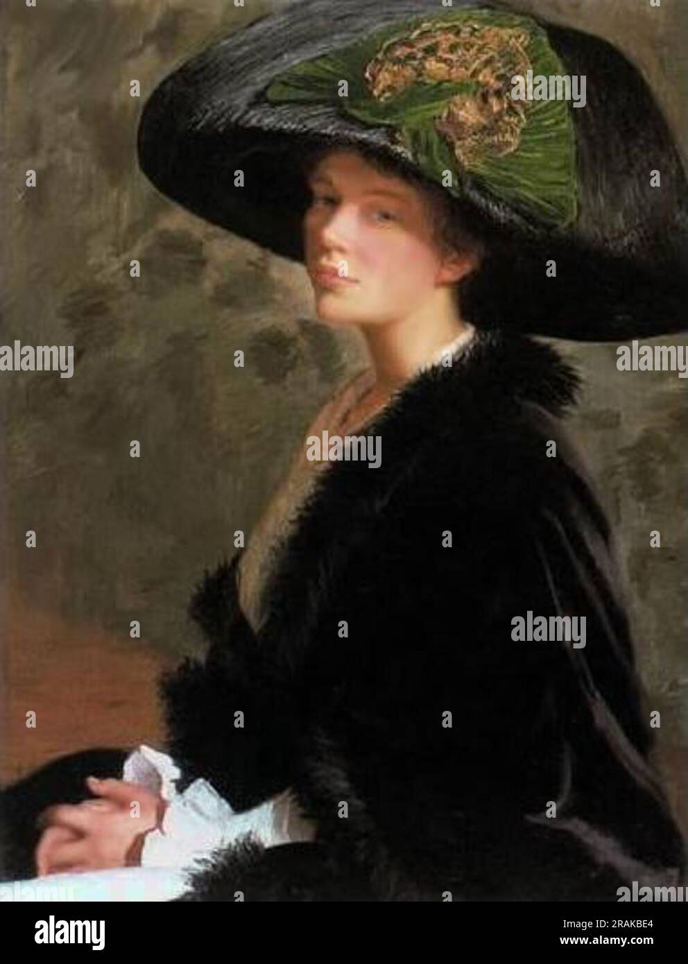 Lilla cabot perry self portrait hi-res stock photography and images - Alamy