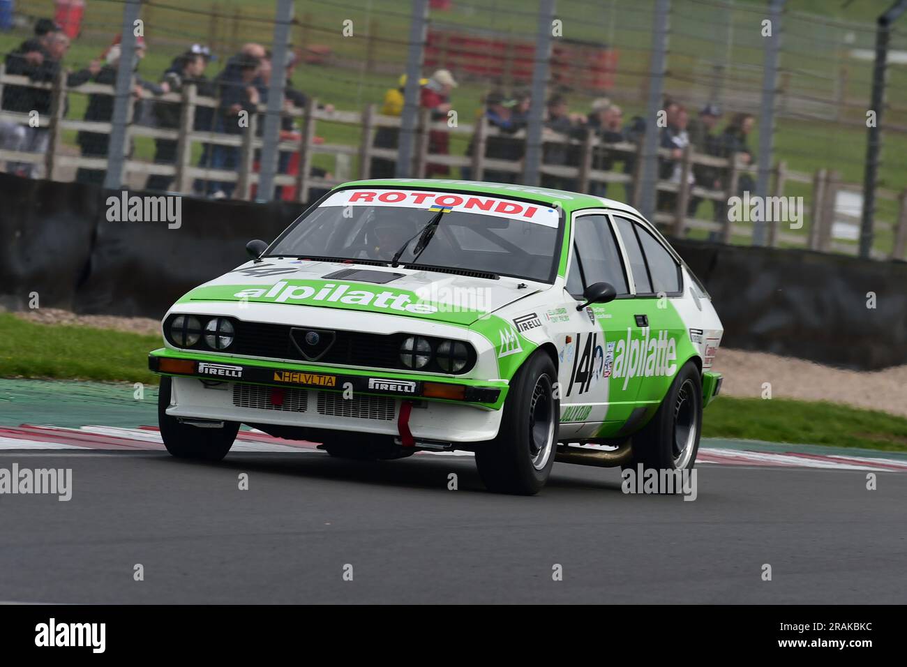 Paul Clayson, Chris Snowdon, Alfa Romeo GTV6, HRDC ‘Gerry Marshall ...