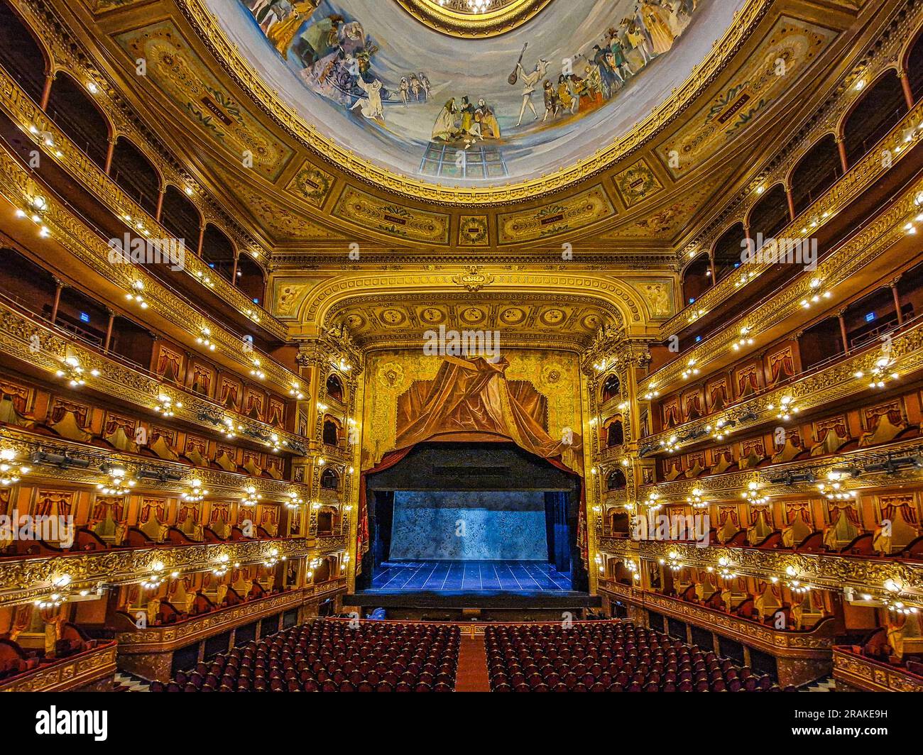 Teatro Colon, Colon Theater, one of the world's best opera houses, the ...