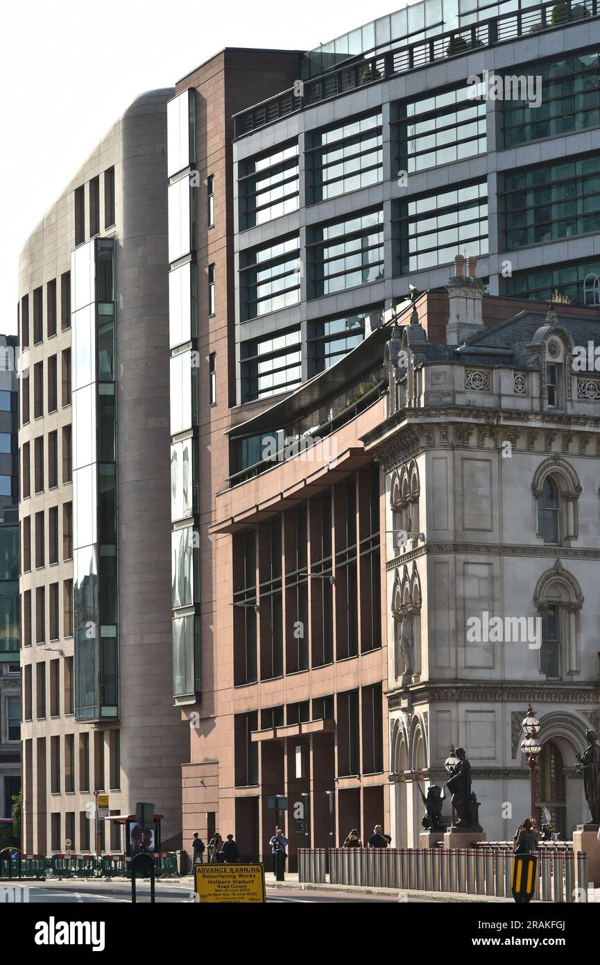 Modern Commercial buildings across london Stock Photo - Alamy