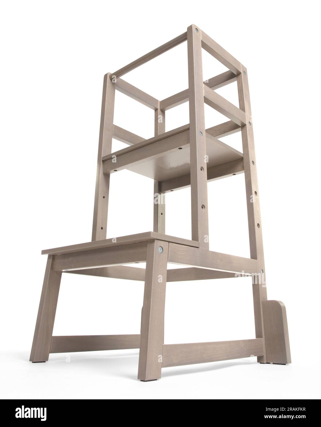 Ladder for a toddler isolated on white Stock Photo - Alamy