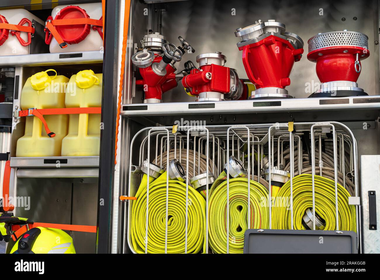 Closeup valve fire hoses hi-res stock photography and images - Alamy