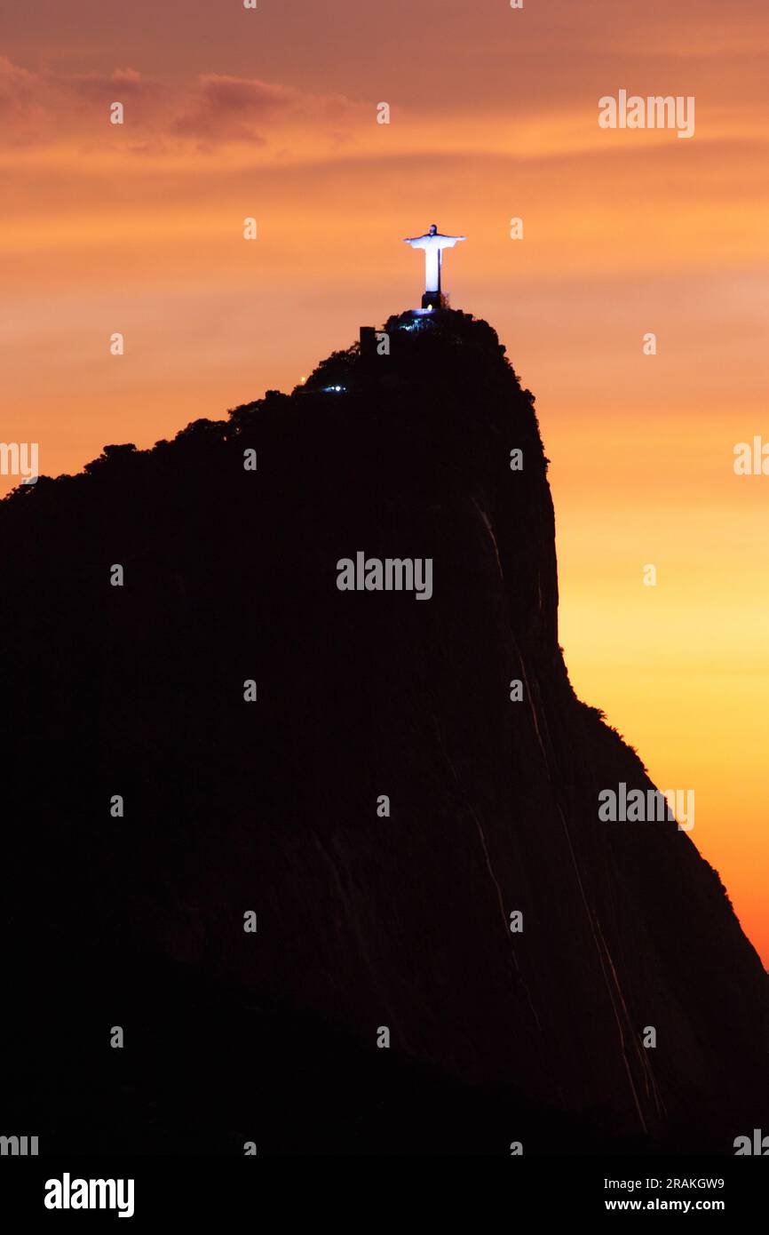 Christ the Redeemer in Rio de Janeiro, Brazil - February 26, 2023 ...